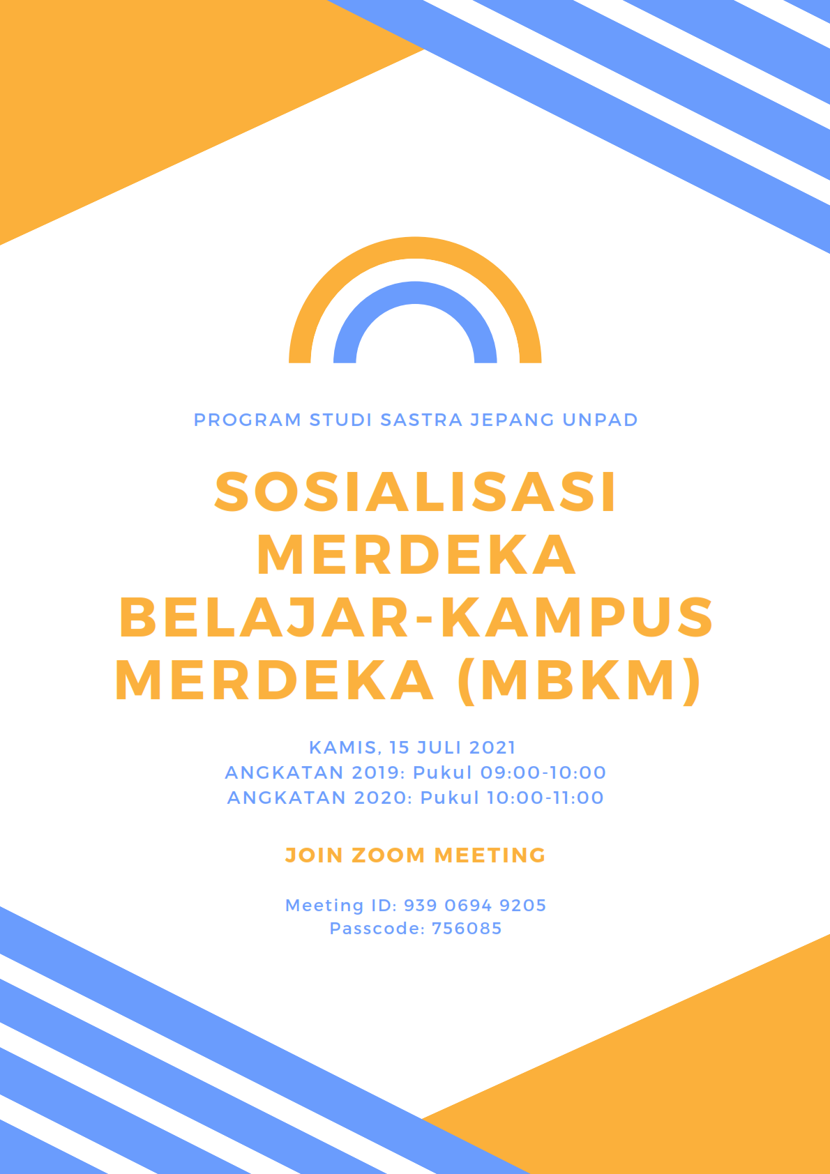 SOSIALISASI MERDEKA BELAJAR-KAMPUS MERDEKA – Program Studi Sastra Jepang